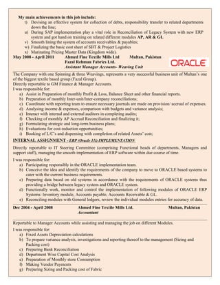 WASIM CV FM--A | DOC