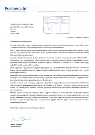 Poslovna.hr dopis_0001 | PDF