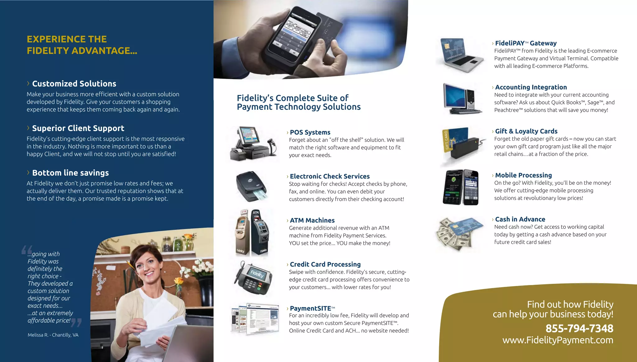 Fidelity Payment Brochure 2015 | PDF