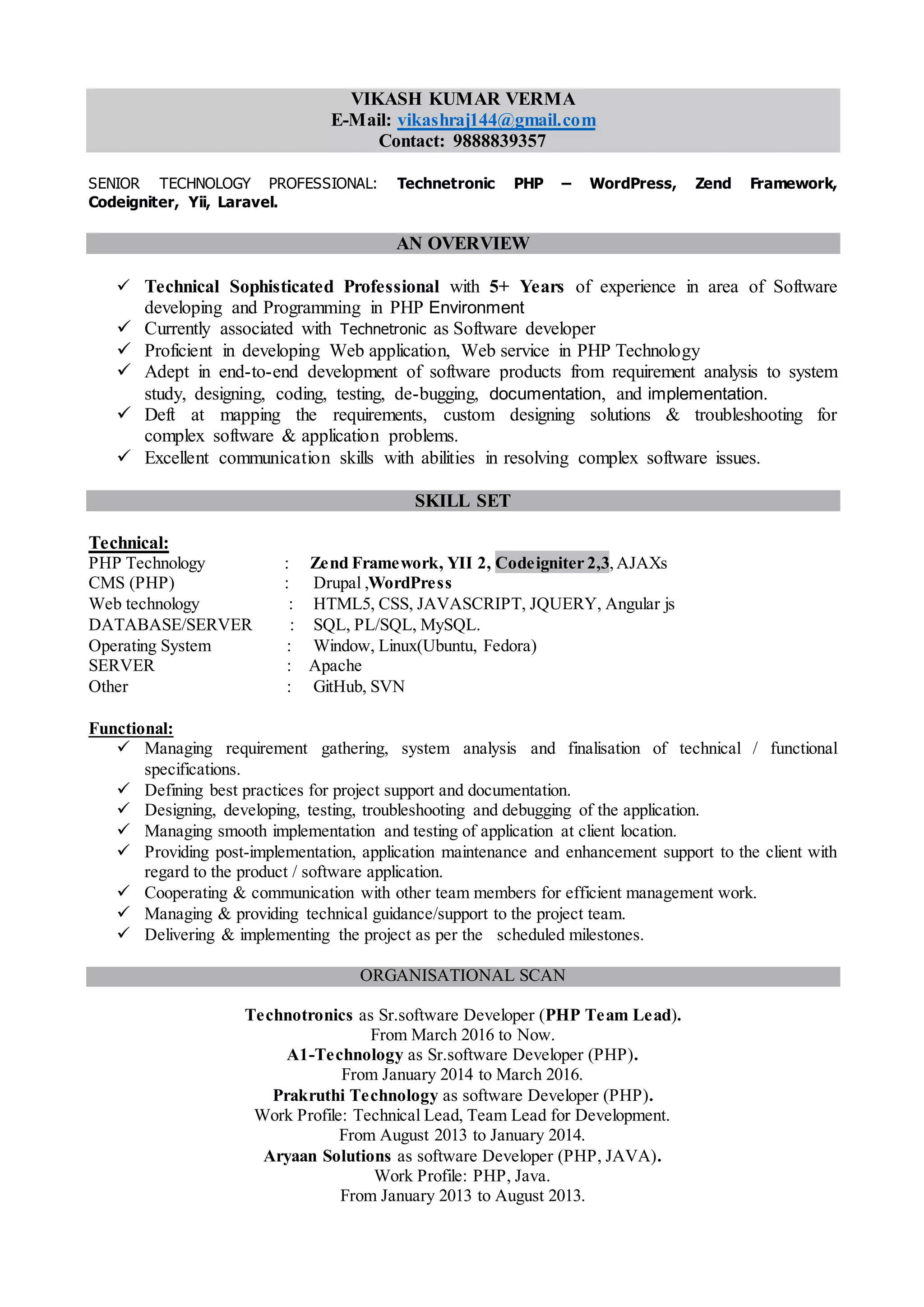 Resume_vikash_new_updated_5 | PDF