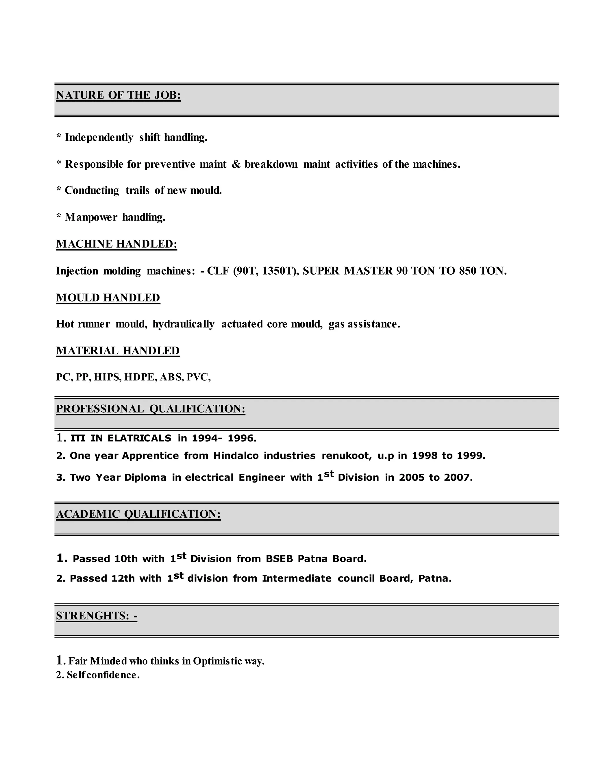 SANJAY RESUME | DOCX