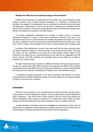 LNG18_FSRU Risk and Opportunities | PDF | Commodities | Economy