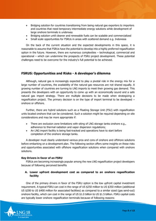LNG18_FSRU Risk and Opportunities | PDF | Commodities | Economy