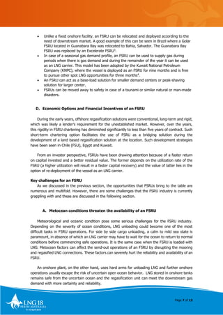 LNG18_FSRU Risk and Opportunities | PDF | Commodities | Economy