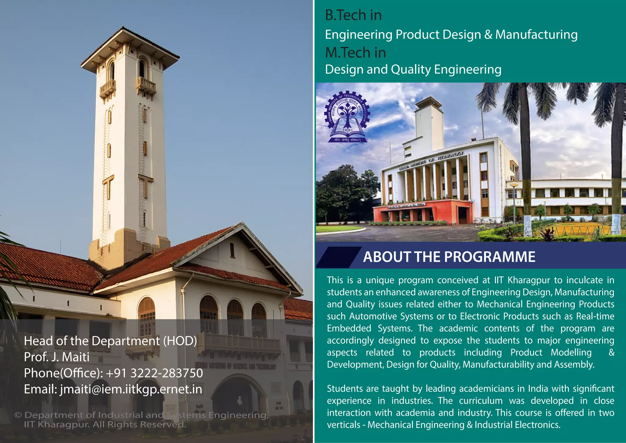 Brochure_IIT Kharagpur | PDF