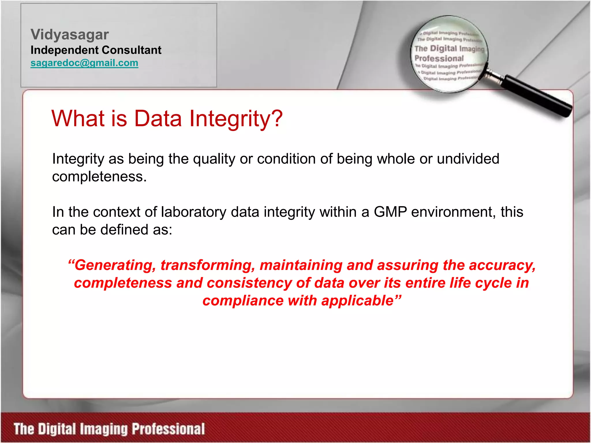 Fda Data Integrity Issues Dms Hot Fixes Pdf Databases Computer Software And Applications