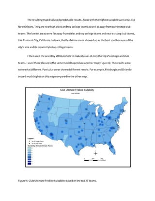 GIS II Project Report | PDF