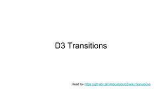 Overview of D3.js (1) | PDF