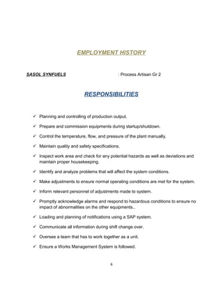 Curriculum Vitae of Julian Bester New | DOC