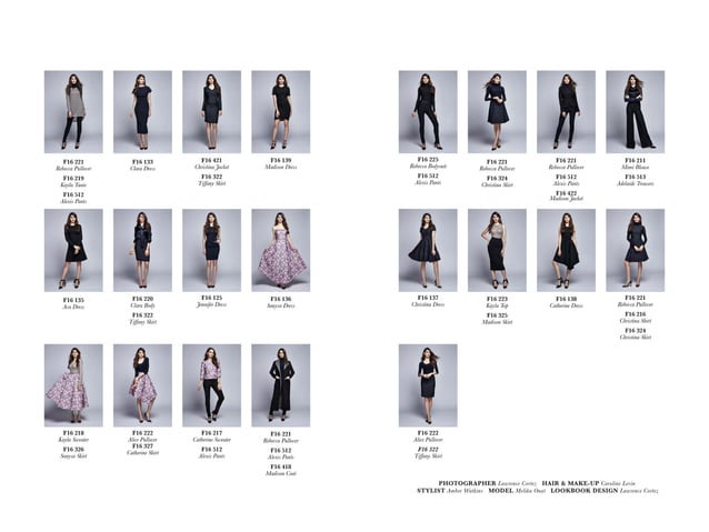 FW16 Miriam Baker Lookbook | PDF