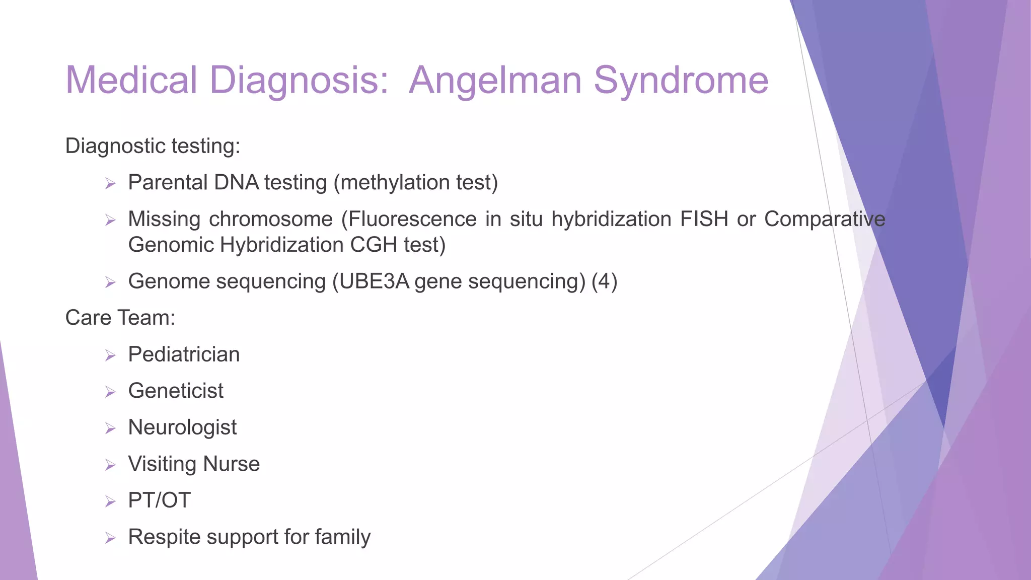 ANGELMAN SYNDROME | PPTX