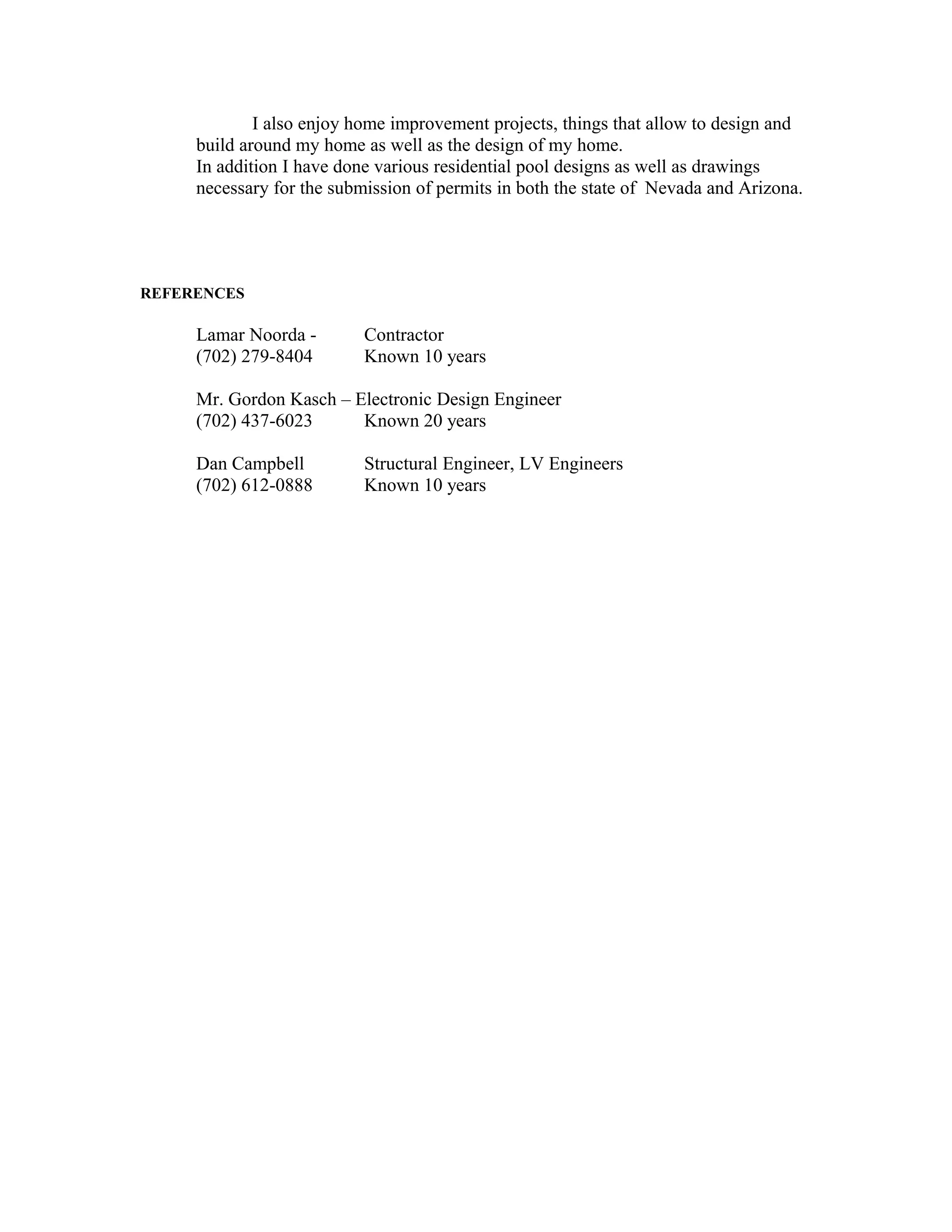 John Moss Resume | DOC