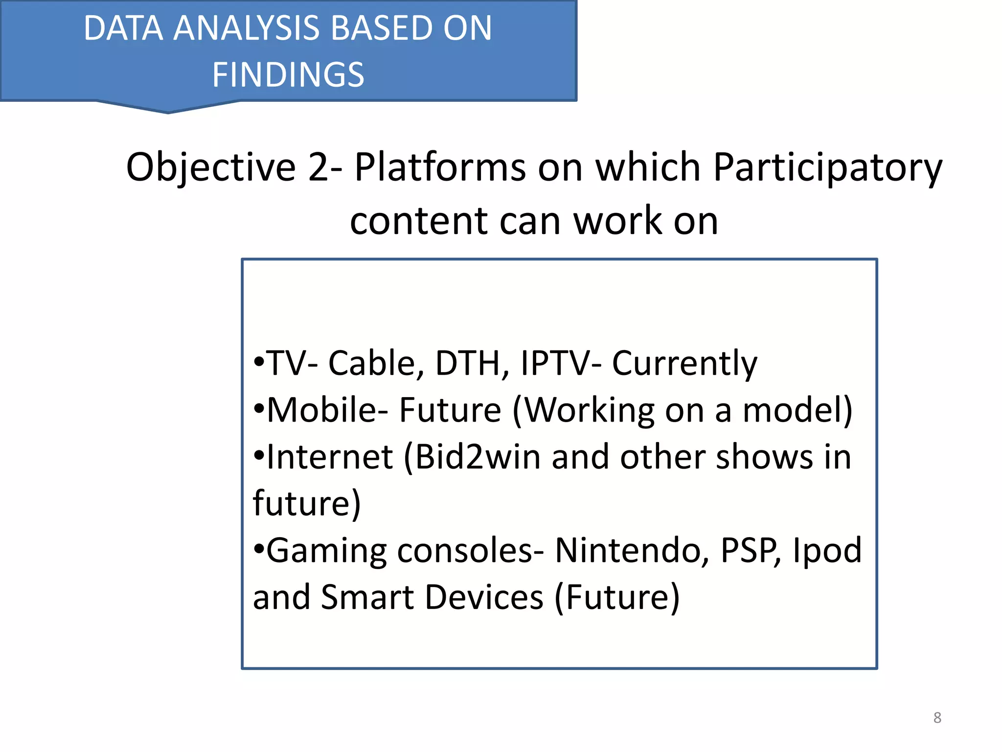 Participatory content PPT | PPT