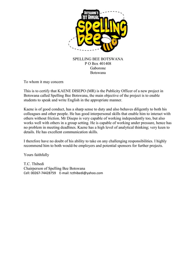 Kaene's reference | PDF