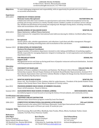 CNN Resume 2014 | PDF