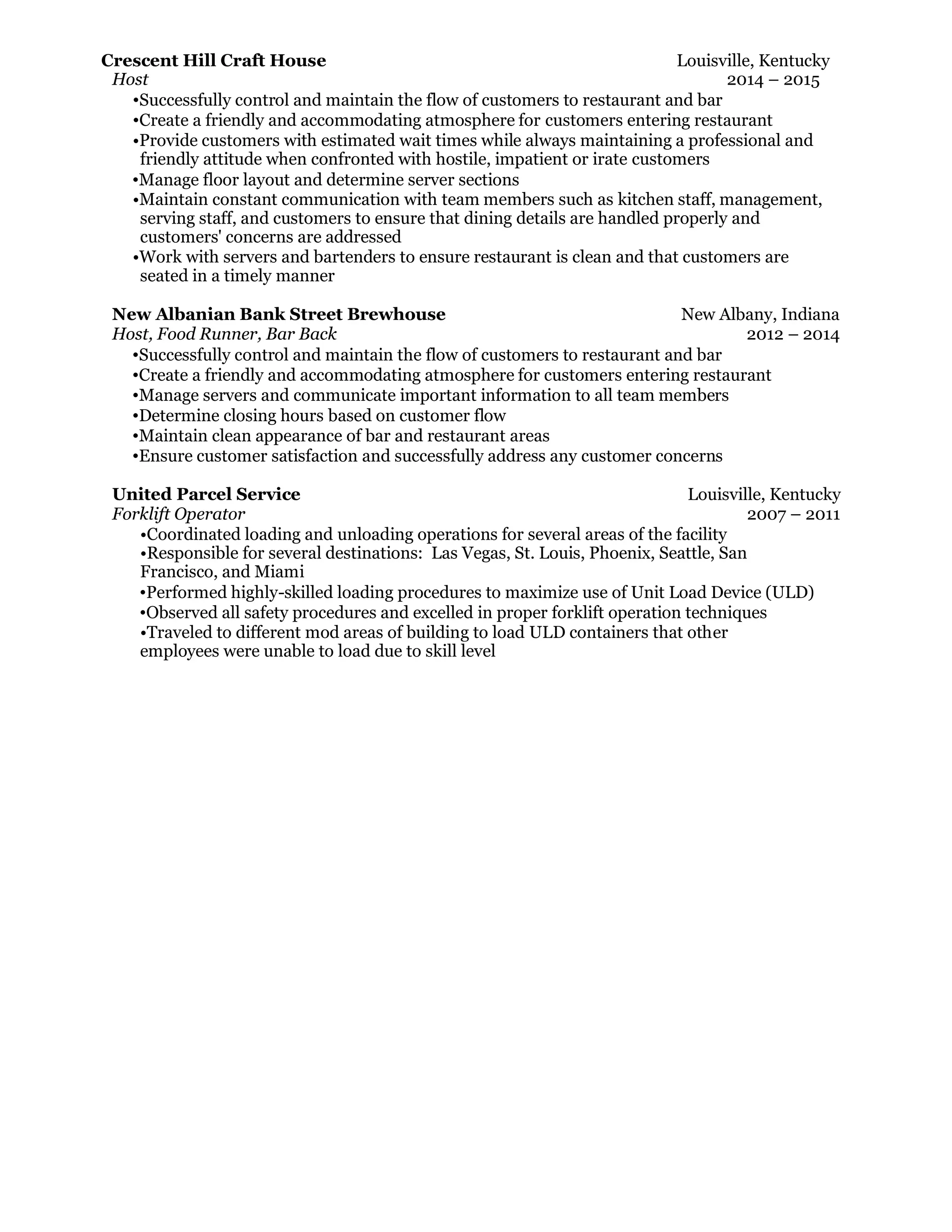 JosephBrandonFrenchResume&LoRUpdated | PDF