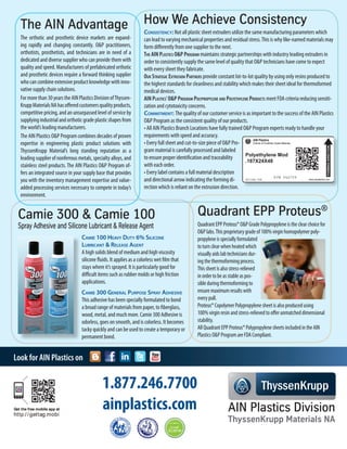 Orthotics and Prosthetics Brochure_2013 | PDF