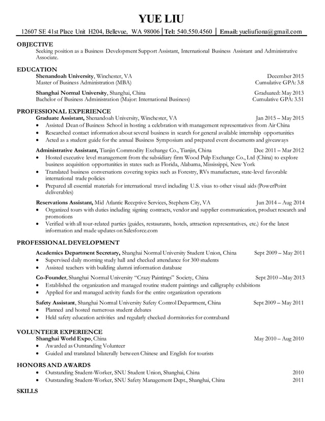 Fiona Liu - Resume | DOCX