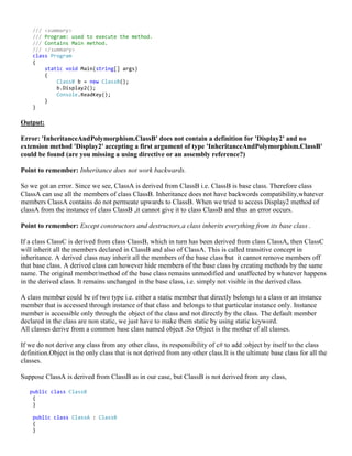 Diving in OOP (Day 2): Polymorphism and Inheritance (Inheritance) | PDF