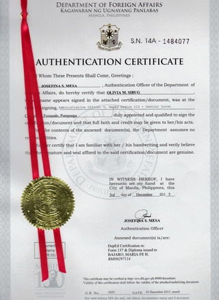 RED RIBBON DIPLOMA | PDF