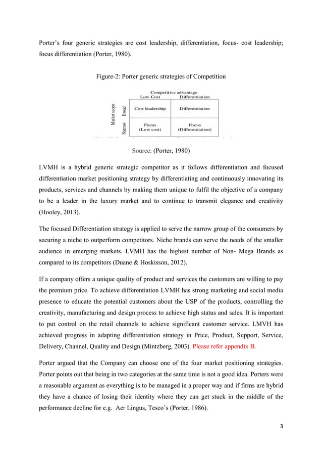 Competitive Stategies of LVMH | PDF | Business Administration | Business