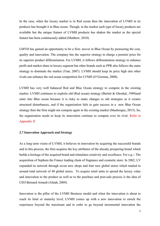 Competitive Stategies of LVMH | PDF | Business Administration | Business