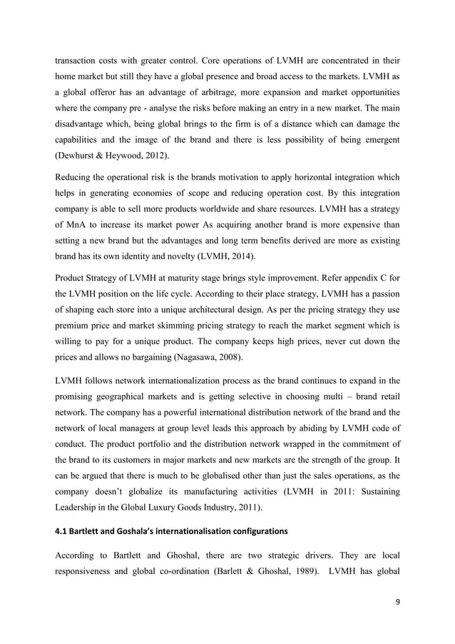 Competitive Stategies of LVMH | PDF | Business Administration | Business