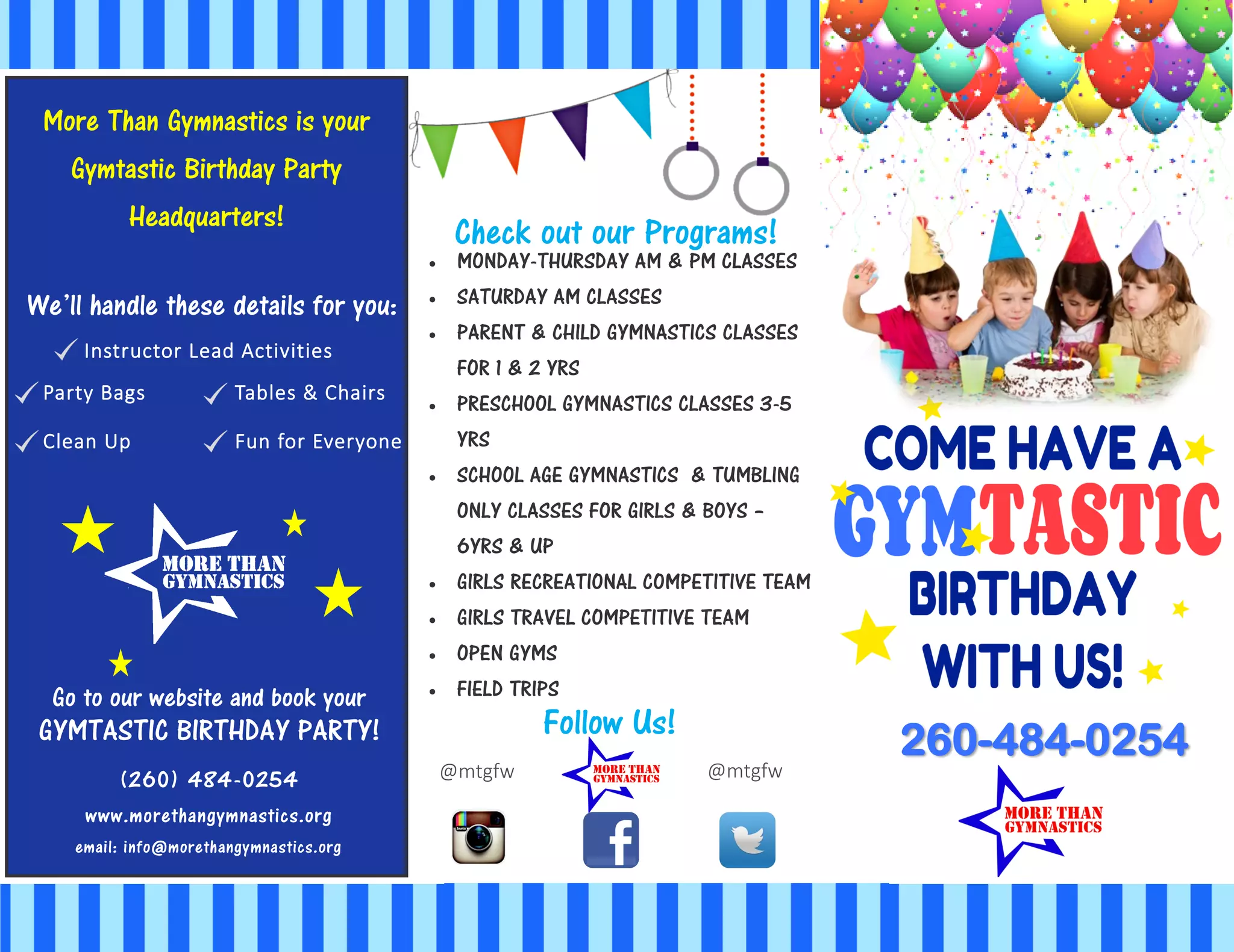2015 Birthday brochure | PPT