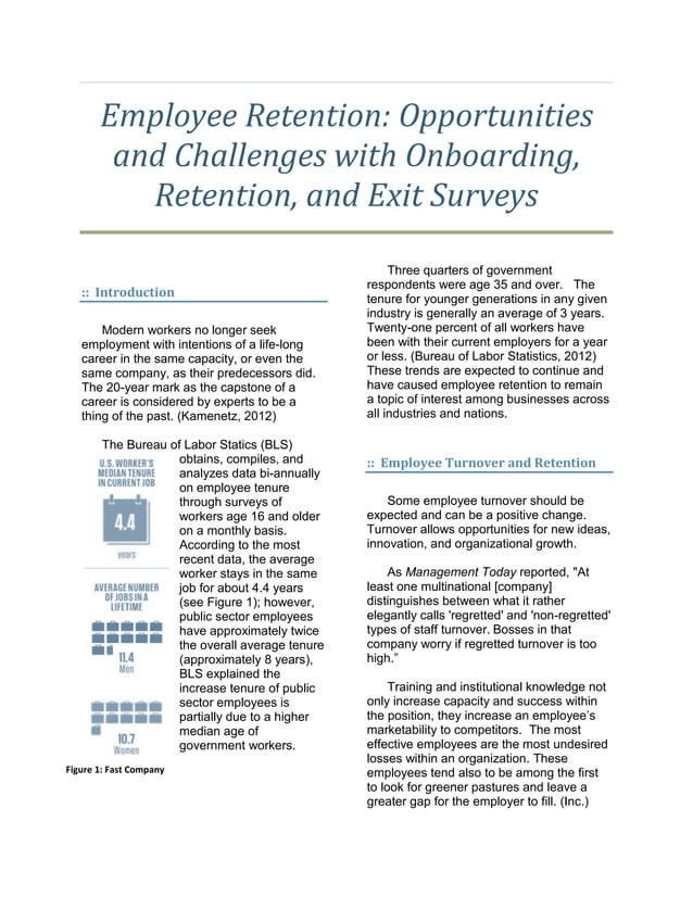 white paper retention surveys final | PDF