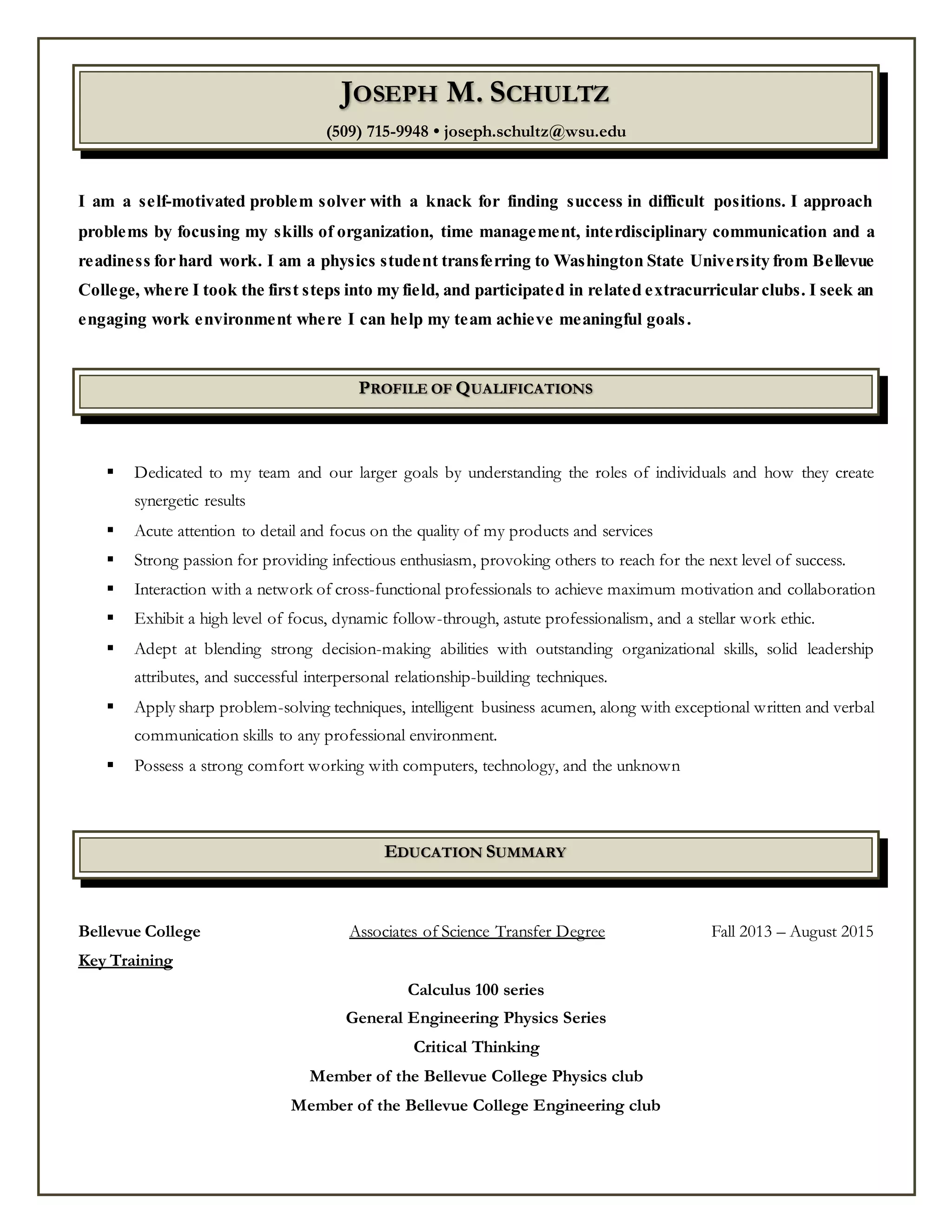 Base Resume | DOCX