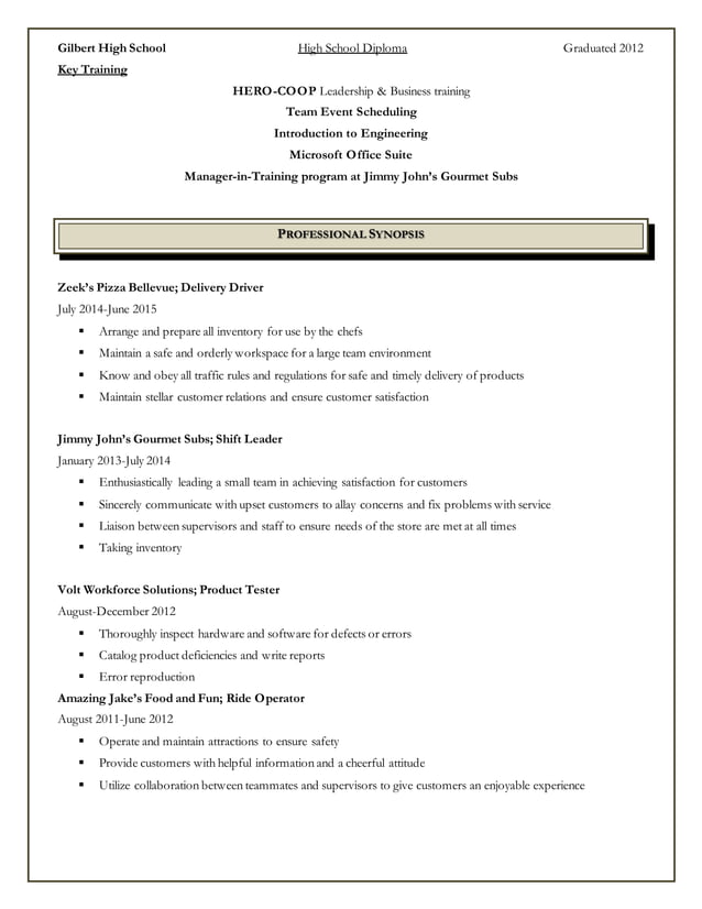 Base Resume | DOCX
