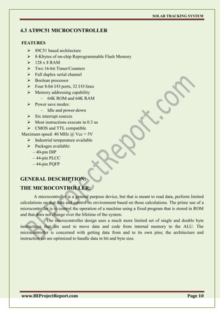 A5-SOLAR-TRACKING-SYSTEM | PDF