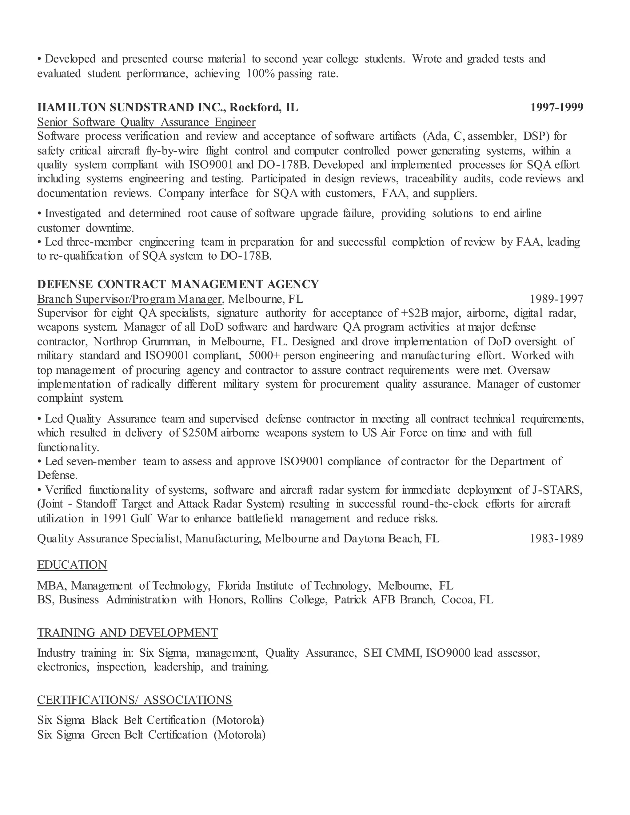 Q_Resume_C_Marquis_2016 | PDF