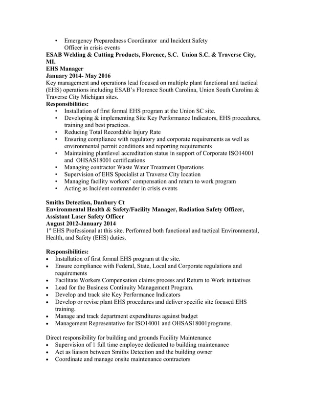 Bob Browning Resume | PDF