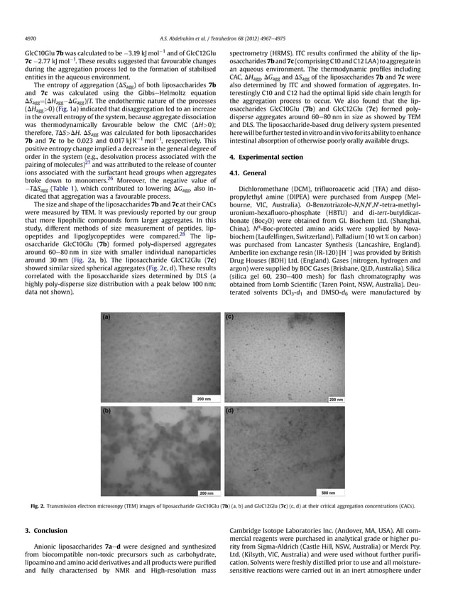 Liposaccharide-based nanoparticulate drug delivery system | PDF