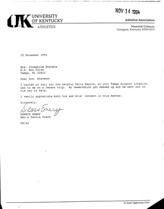 LETTER OF COMMENDATION CUSTOMER SERVICE TAMPA APO | PDF