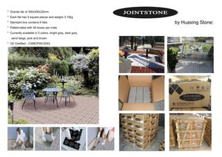 DIY JOINT STONE DETAIL | PDF