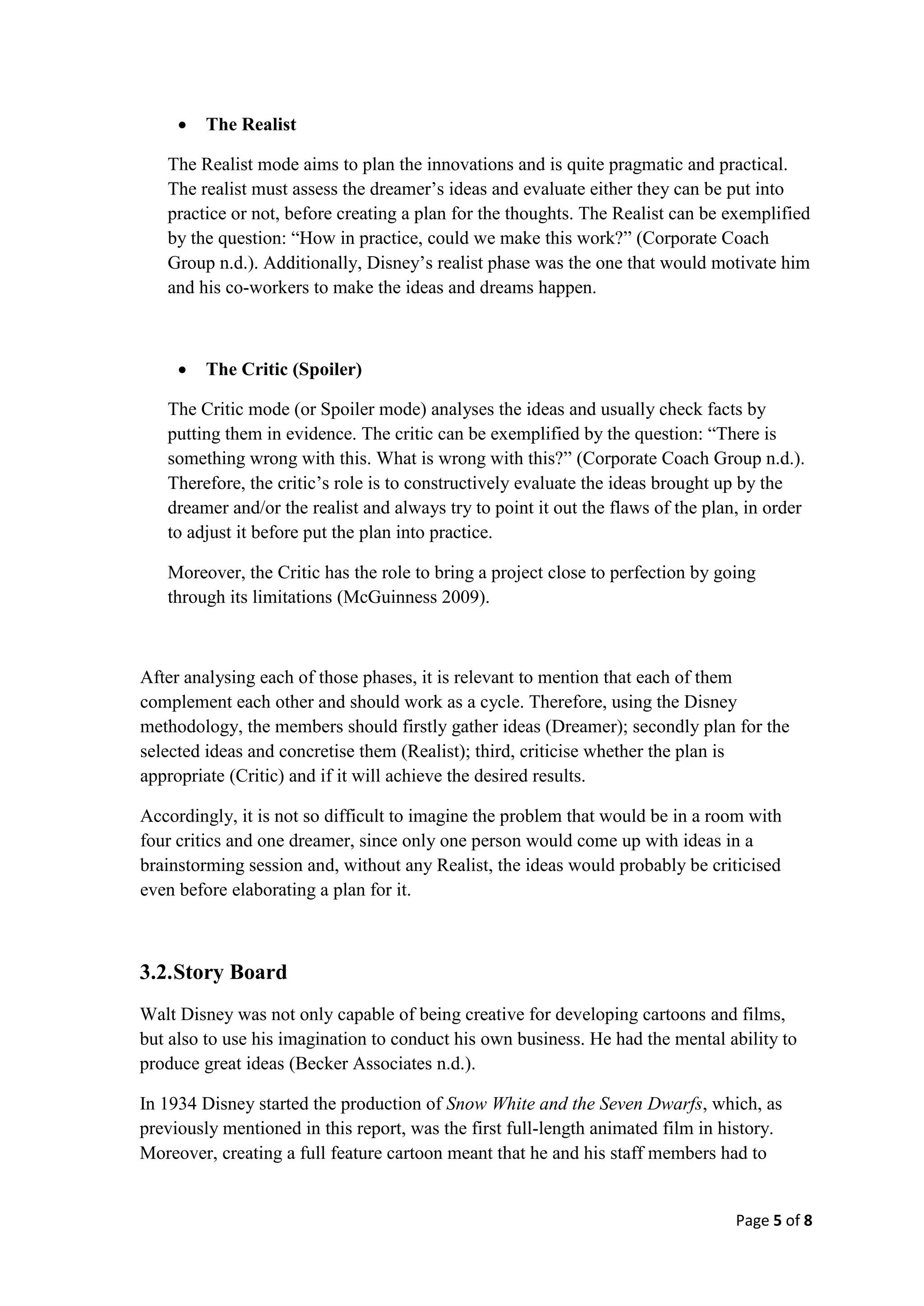 Walt Disney_report | PDF