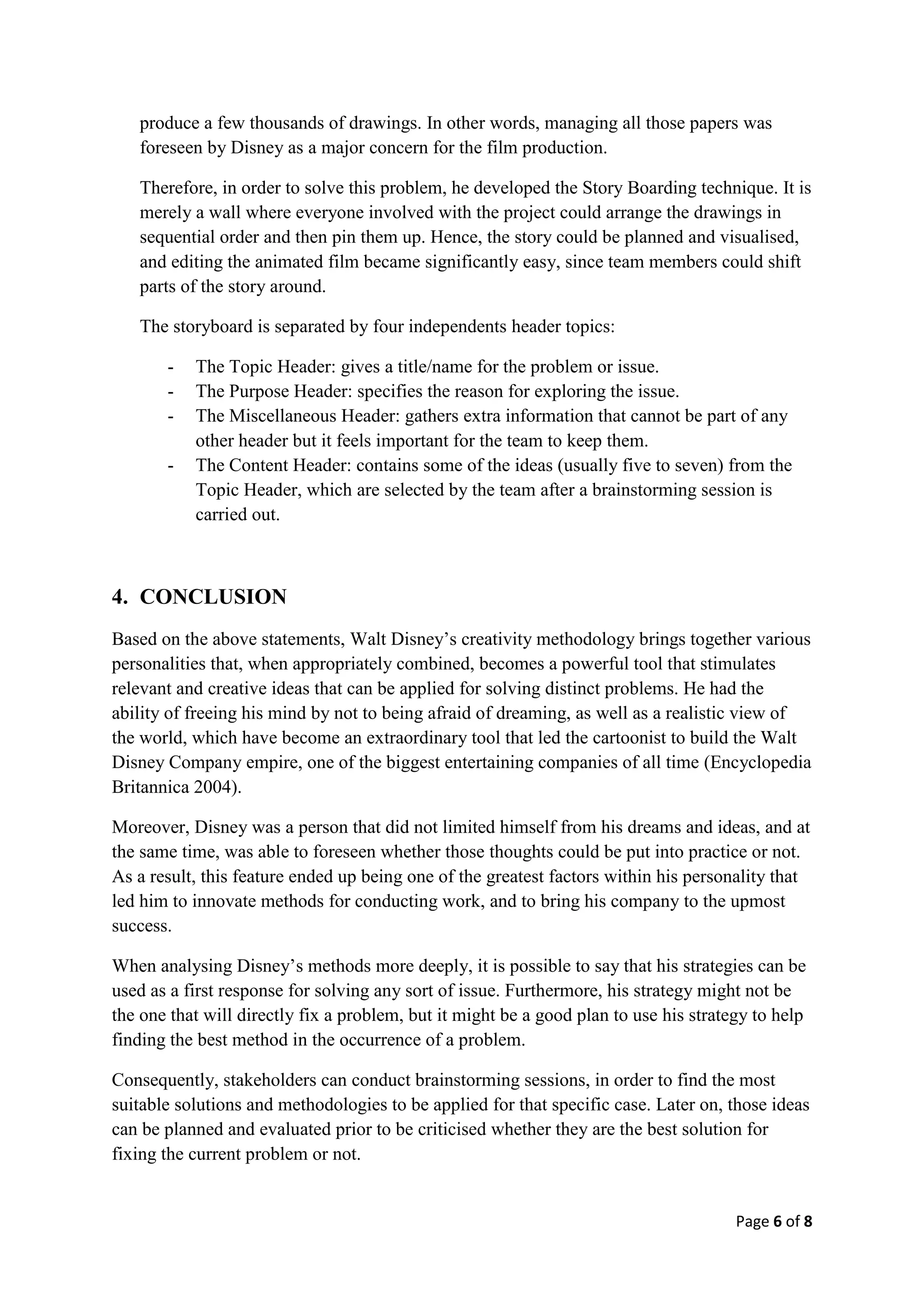 Walt Disney_report | PDF