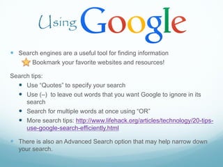 Technology Tips PPT | PDF