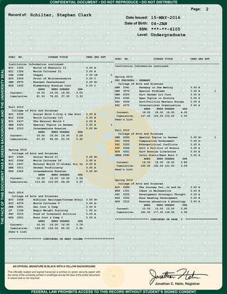 Transcript | PDF | College Education | Education