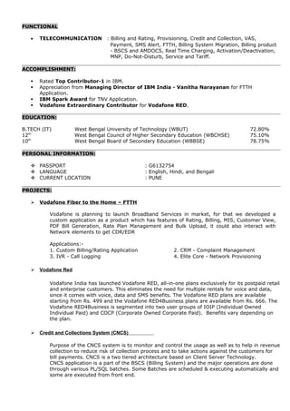 Swarup Mitra | DOC | Databases | Computer Software and Applications