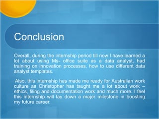 Internship PPT- Aastha,274187 | PPT