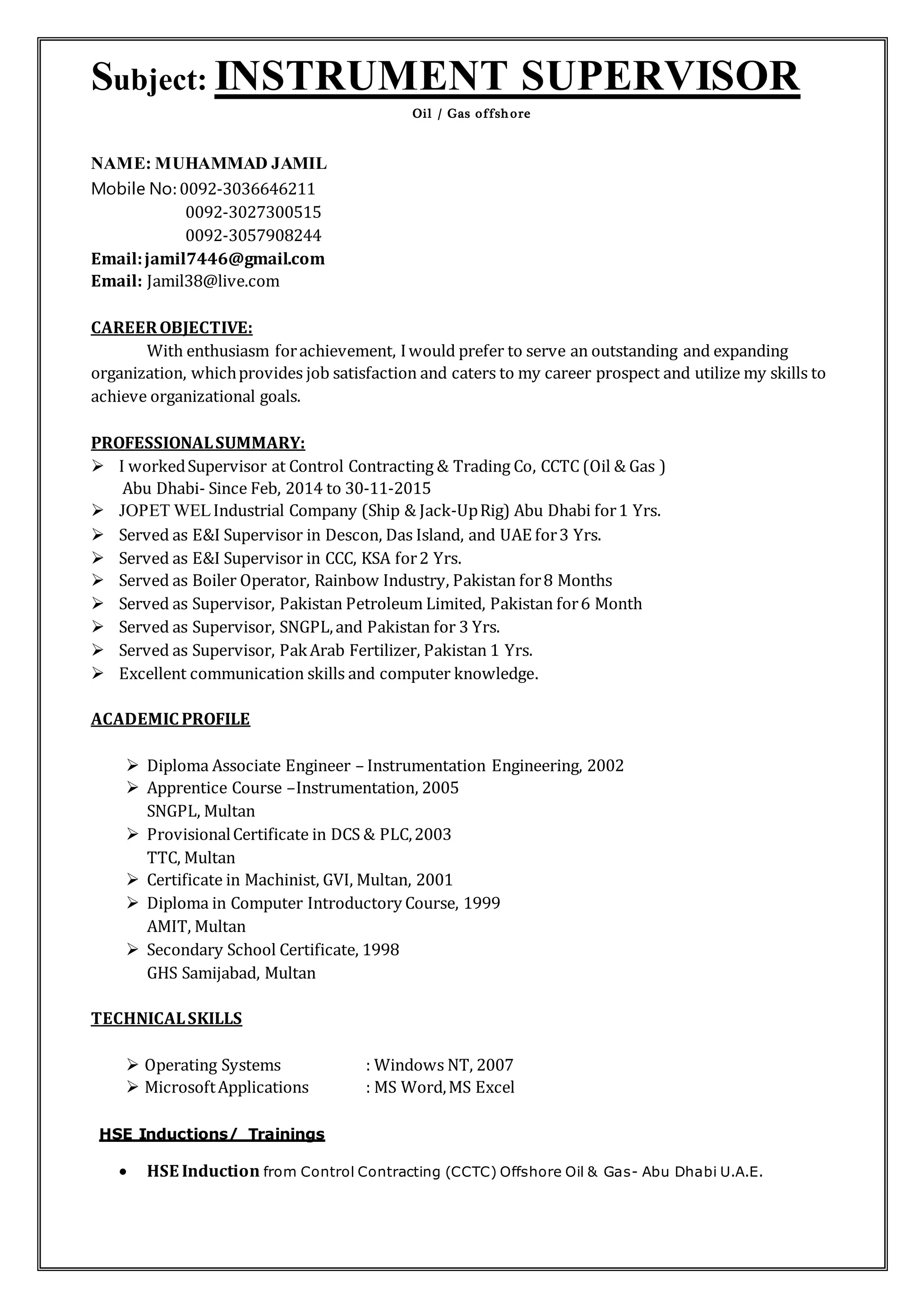 INSTRUMENT SUPERVISOR | DOCX
