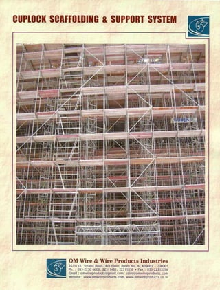 CUPLOCK & SCAFFOLDING SYSTEM | PDF