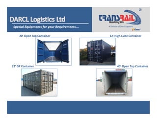 DARCL Logistics Ltd (RAIL Division) Profile & Presentation | PDF