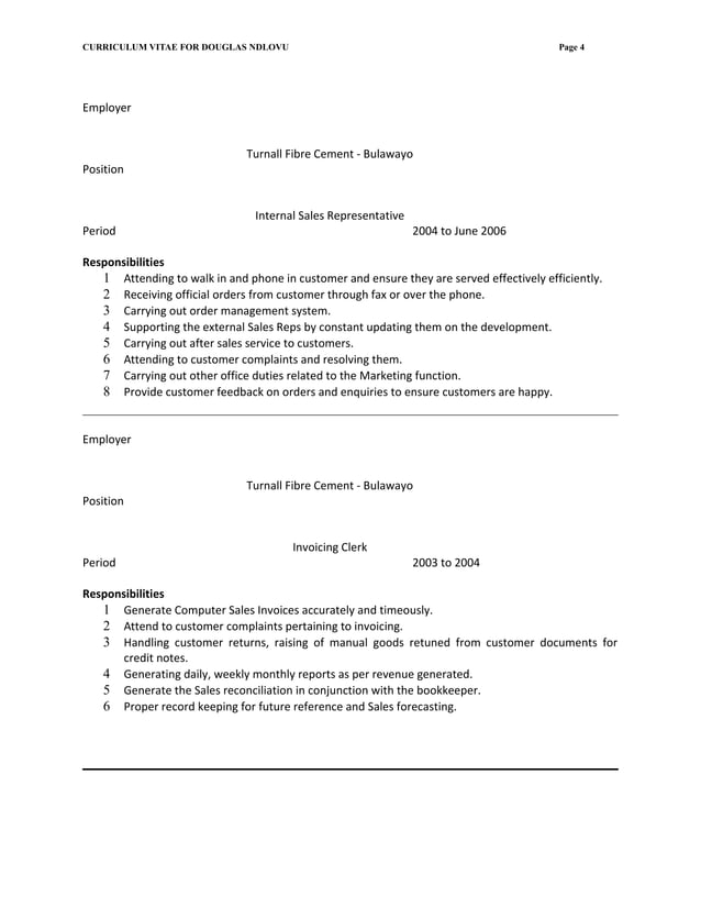 NDLOVU DOUGLAS 4aaa | PDF