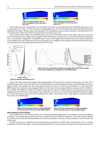 Single-Well Chemical Tracer Tests in Heterogeneous Reservoirs | PDF