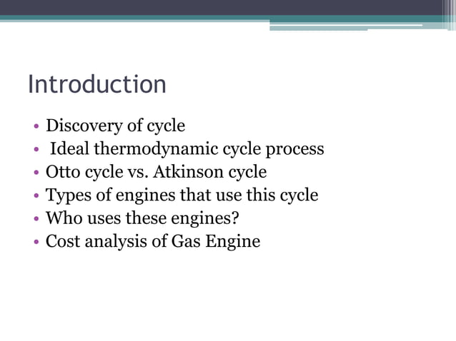 Atkinson cycle final | PPTX | Cycling | Sports