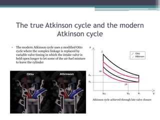 Atkinson cycle final | PPTX